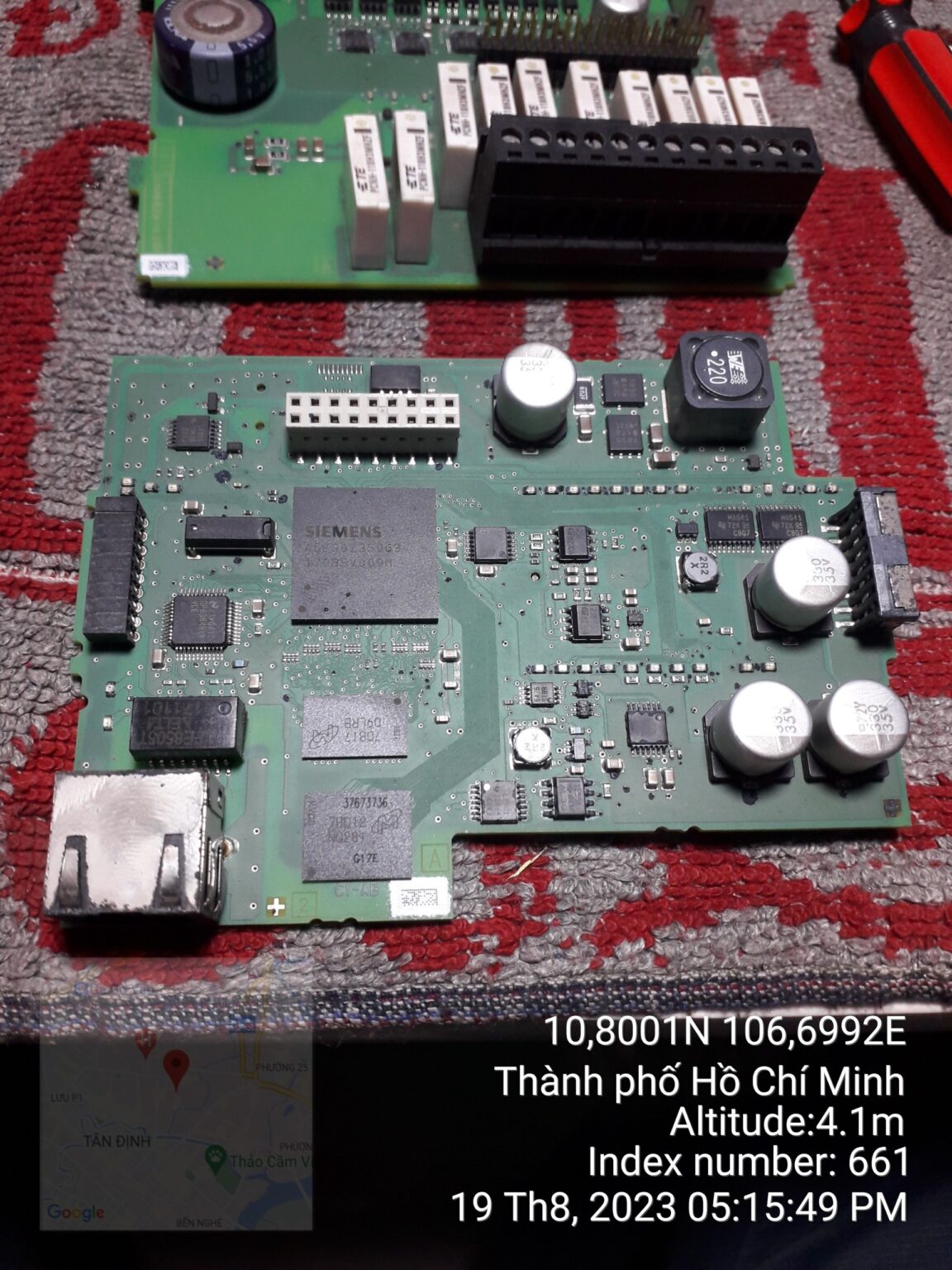 Sửa PLC Siemen S7 1200 1214c Dc DC Rly mất nguồn - CÔNG TY TNHH TMN SOFT